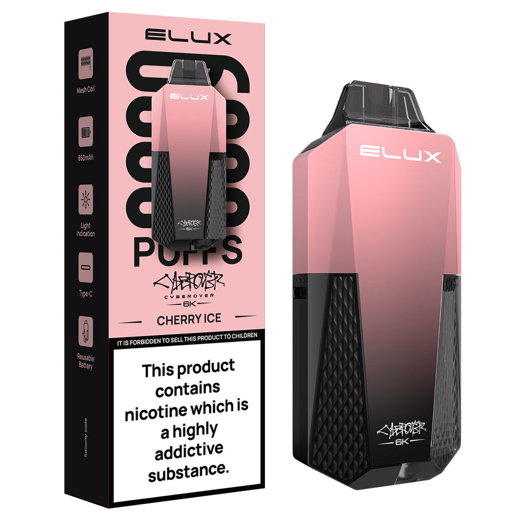 Elux Cyberover 6k Disposable Vape Kit — London Vape wholesale