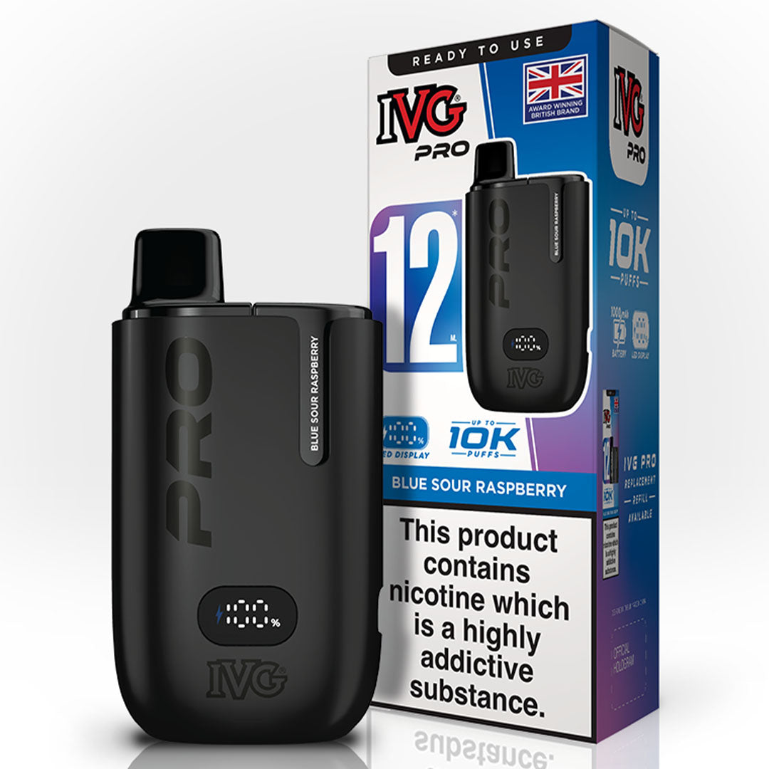 IVG Pro 12 10k Prefilled Pod Vape Kit | Best Vape Supplier | Next Day ...