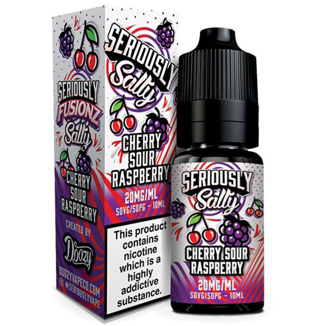 Seriously Fusionz Salts - Cherry Sour Raspberry – London Vape wholesale
